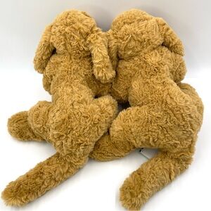 Toys | Gund Muttsy Puppy Dog Plush Golden Retriever 13 Lot Of 2 | Poshmark